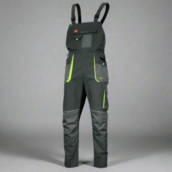 ARTMAS CLASSIC STRETCH SLIM • [hlače z naramnicami/siva] – GUMIKS d.o.o.